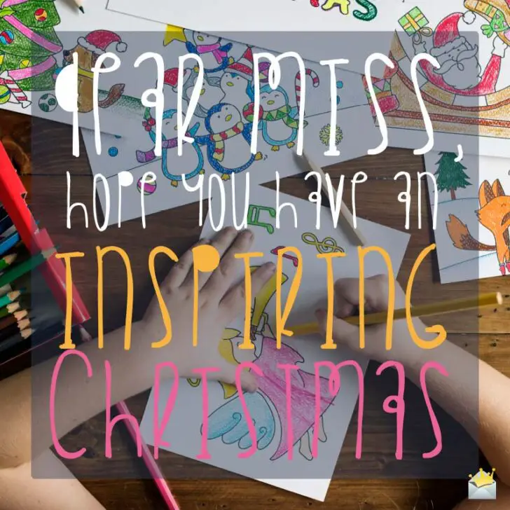 Merry Christmas, Teacher! | Christmas Wishes for Professors