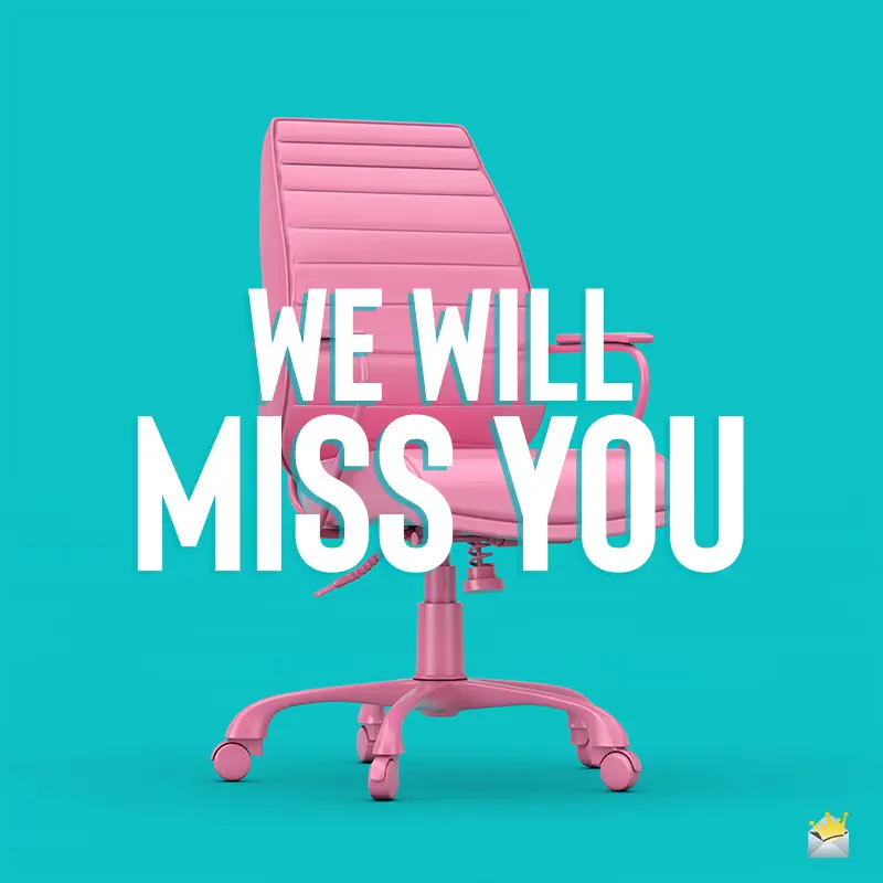 Goodbye Messages When You Or A Colleague Leave The Company
