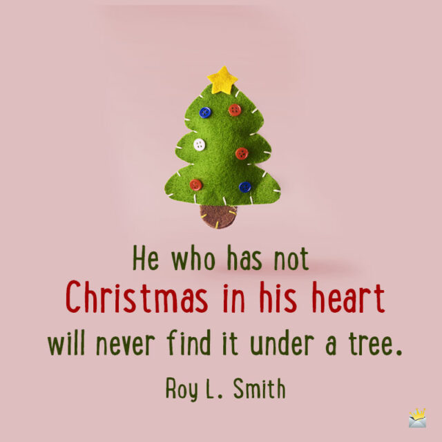 Inspirational Christmas Messages | A Holiday to Lift Us Up