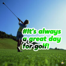35 Golf Captions to Use When You’re Swinging the Club